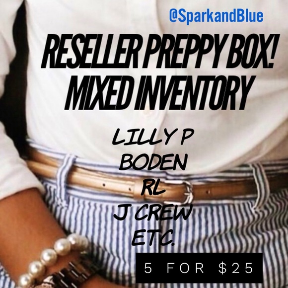 Lilly Pulitzer | Tops | Reseller Preppy Boxmixed Inventory Great Labels ...